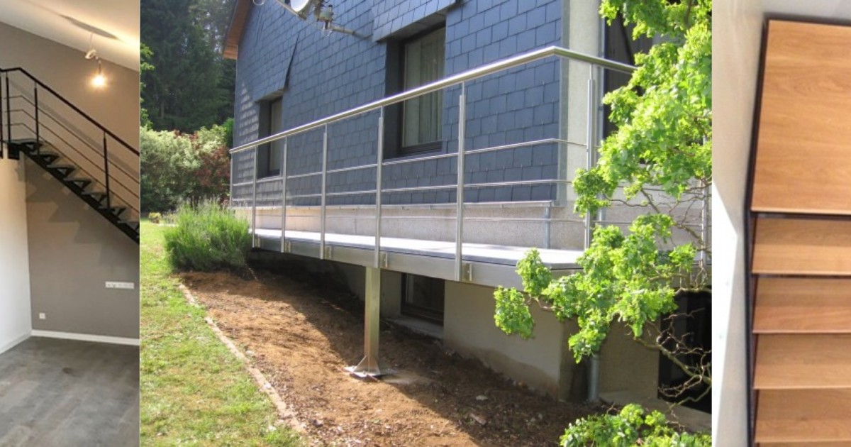 Prix installation Garde corps Alu, inox, métal - Devis.lu